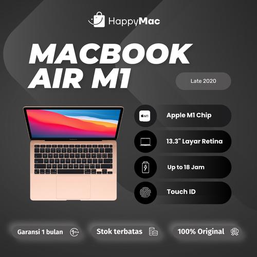 Jual Macbook Air M1 2020 13 Inch 8/256GB 8/512GB Second Original Space Grey Gold Silver - MBA ...