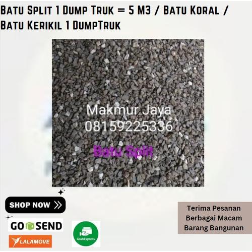 Jual Batu Split 1 Dump Truk = 5 M3 / Batu Koral / Batu Kerikil 1 ...