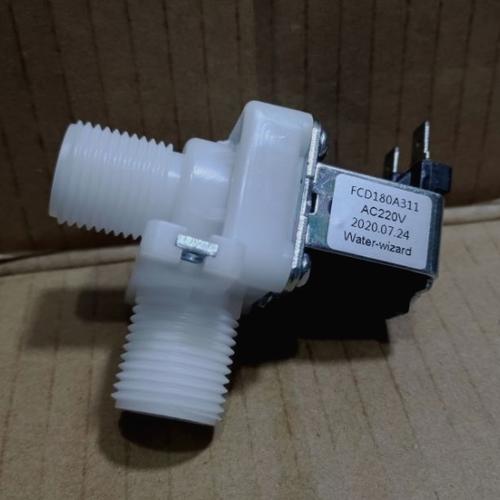 Jual Solenoid Valve Selenoid L Drat 1/2 Inchi Plastik Depot Air Isi Ulang Mesin Cuci 220 V ...