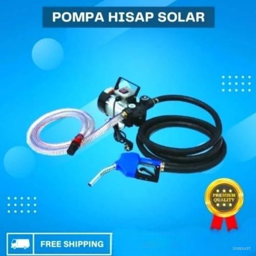 Jual Pompa Solar Pompa Hisap BBM AC 220V 60LPM Lengkap Selang Dan ...