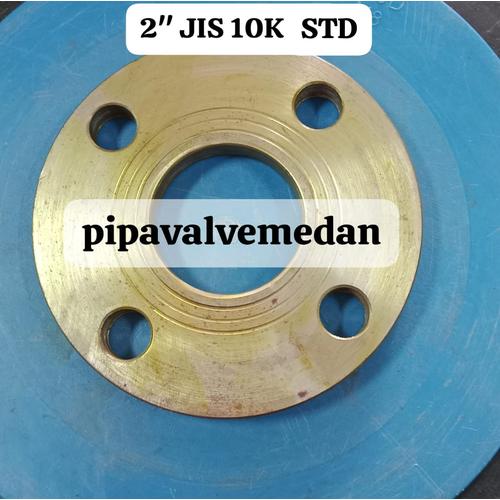 Jual Jual Flange Las Besi jis 10k STD 2” ( 2 inch ) Tebal Standard ...