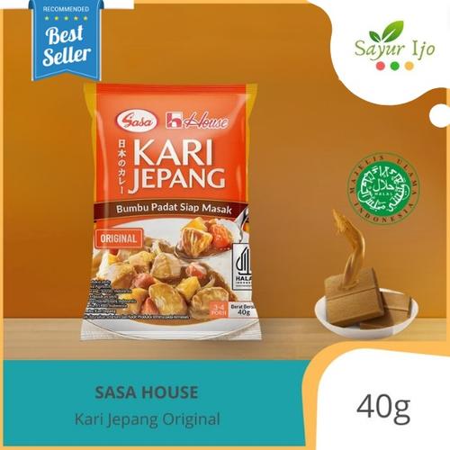 Promo Sasa House Bumbu Kari Jepang Original 40 Gram / Pack Rempah Dapur ...