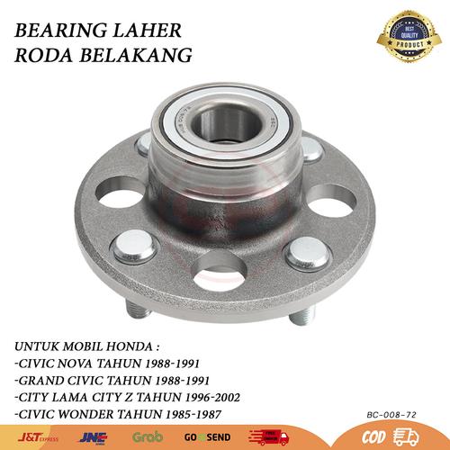 Jual bearing bering laher lahar roda belakang honda civic nova nouva lx ...