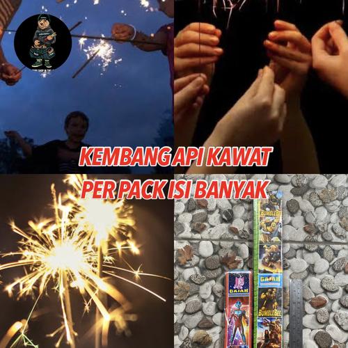 Jual KEMBANG API KAWAT MAINAN ANAK ANAK PER PACK ISI BANYAK HARGA ...