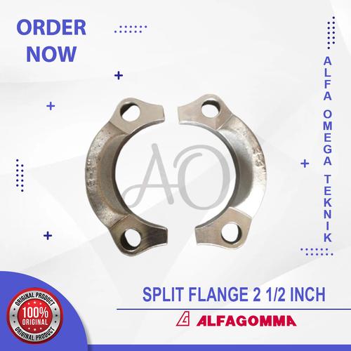 Jual SAE SPLIT FLANGE 2 1/2 INCH FITTING SELANG HIDROLIK - Kota ...