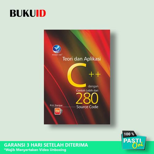 Jual Buku Teori dan Aplikasi C++ dengan Contoh Lebih dari 280 Source ...