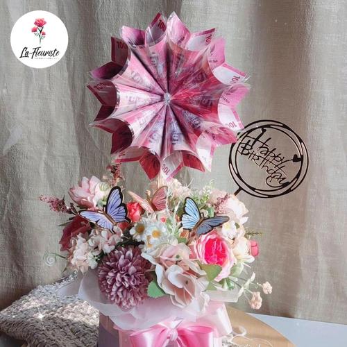 Promo Rangka Buket | pembuatan bunga | money | model kincir angin ...