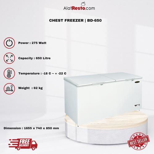 Jual Chest Freezer BD-650 Mesin Pembeku Crown Horeca - Jakarta Utara ...
