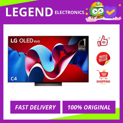Jual LG 55C4 OLED EVO 55 INCH SMART TV 4K UHD 144HZ 2024 SERIES 55C4PSA ...