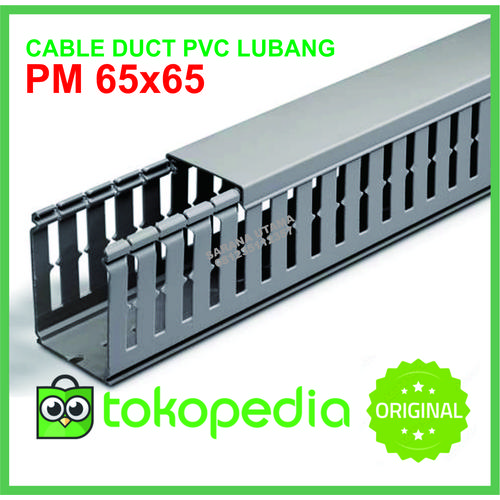 Promo KABEL DUCT PVC/WIRING DUCT PM 65x65MM ABU-ABU - Kab. Sidoarjo ...