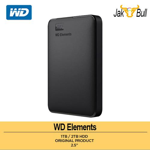 Jual WD Element Elements 1TB / 2TB HDD Hardisk Eksternal External 2.5 ...