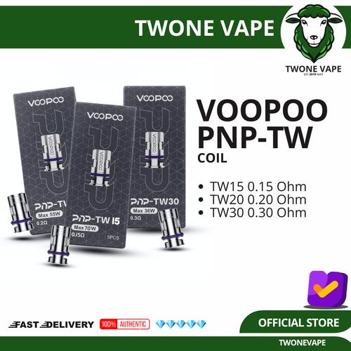 Jual Coil Voopoo PNP TW Series / Coil Voopoo PNP-TW Authentic by Vopoo ...