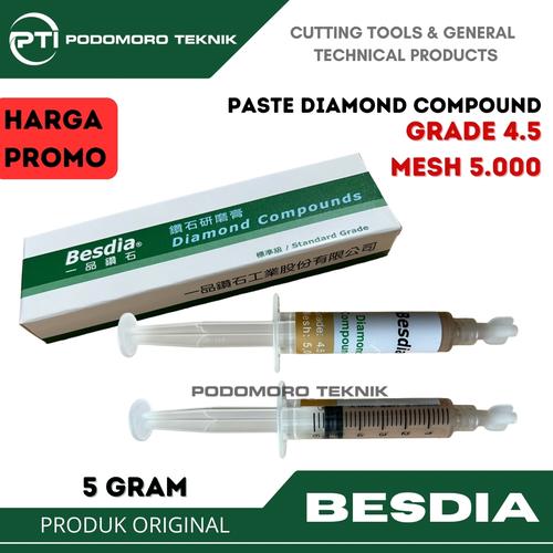 Promo BESDIA Grade 5000 Diamond Compound Grade 4.5 Mesh 5.000 #5000 5 ...