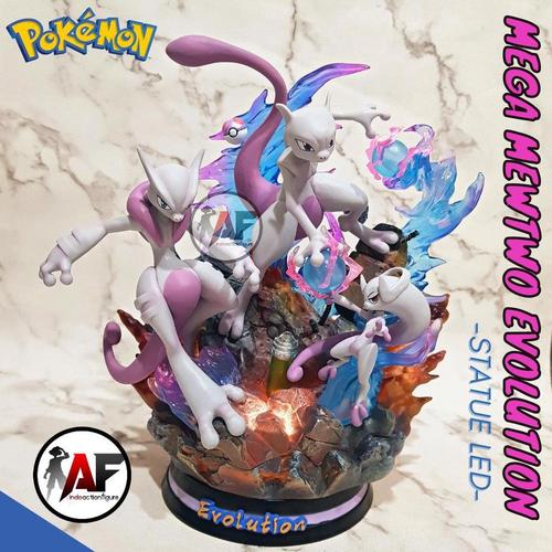 Jual New Statue Pokemon Mewtwo Mega X & Mega Y Egg Evolution studio ...