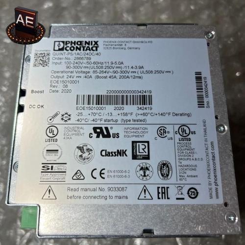 Jual Phoenix Contact Quint-Ps/1Ac/24Dc/40A. 2866789 Power Supply ...