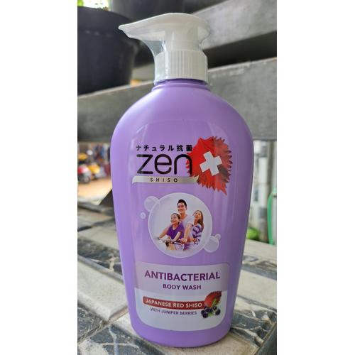 Jual ZEN UNGU BOTOL - 480 ML / BOTOL UNGU / Zen Antibacterial Body Wash ...