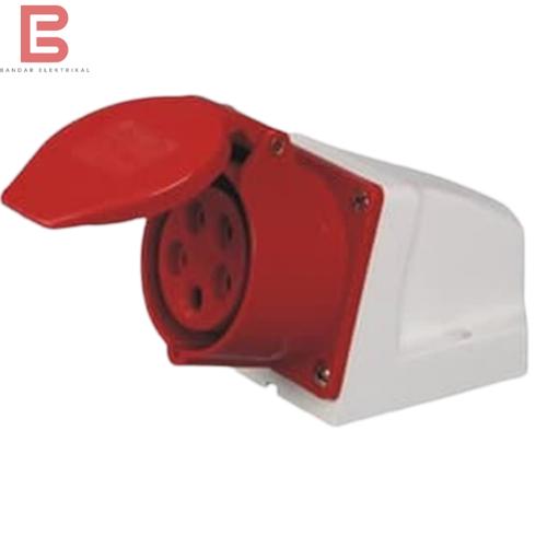 Jual Wall Socket 5 Pole 63A / Stop Kontak Genset 5 Pin 63 Ampere FORT ...