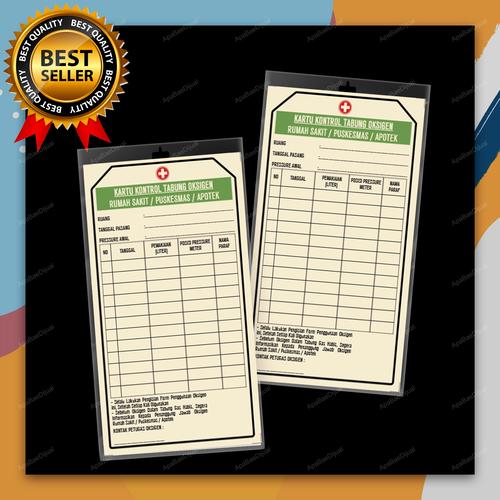 Promo Kartu Checklist | Tabung Oksigen | Maintenance - Kota Tangerang Selatan - Apa Bae Dijual ...