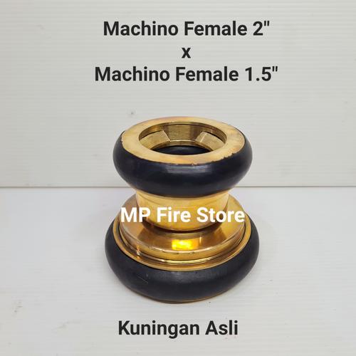 Jual FIRE ADAPTOR REDUCER MACHINO FEMALE 2 in X MACHINO FEMALE 1.5 in ...