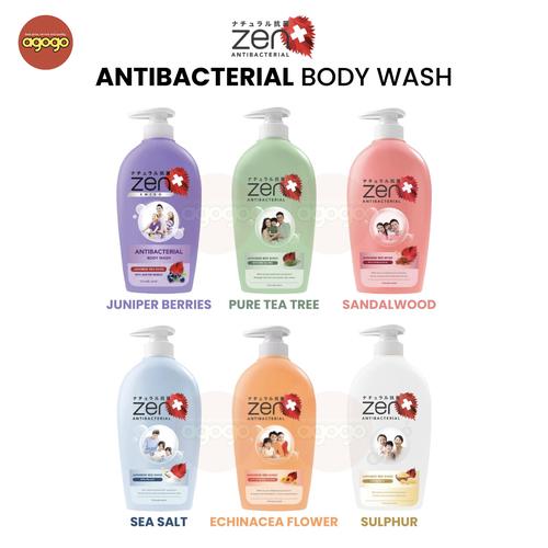 Promo ZEN ANTIBACTERIAL BODY WASH PUMP 480ML - SABUN MANDI - JUNIPER ...