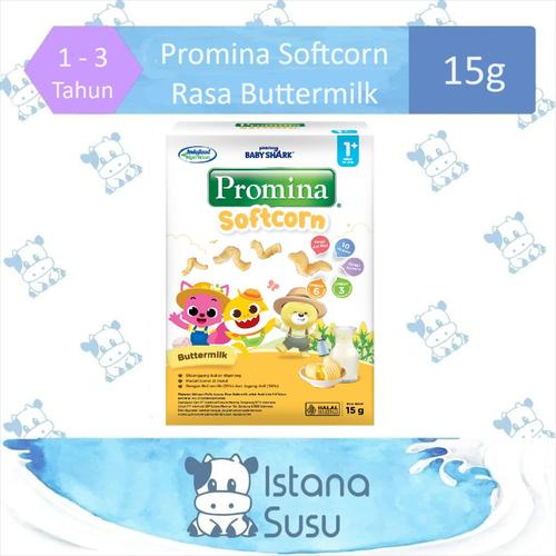 Jual Promina Softcorn Snack Puff Jagung Rasa Buttermilk / Strawberry ...