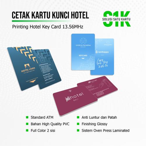 Jual Cetak Kartu Hotel RFID Hotel Lock Key Card Printing - 3010 ...