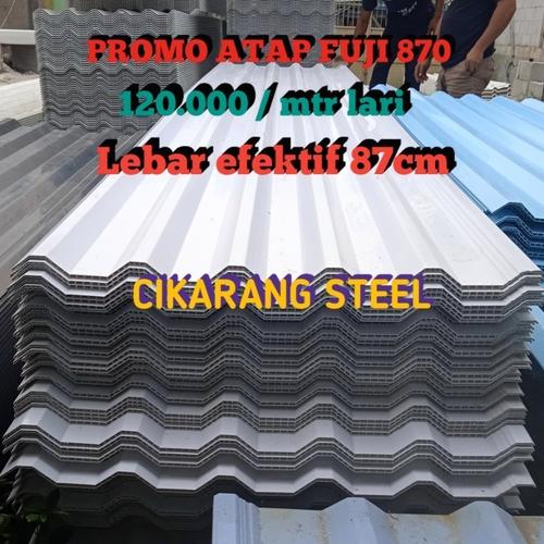 Jual Supreme lite R870 Atap Upvc berongga 8mm / Harga per meter - Kab ...