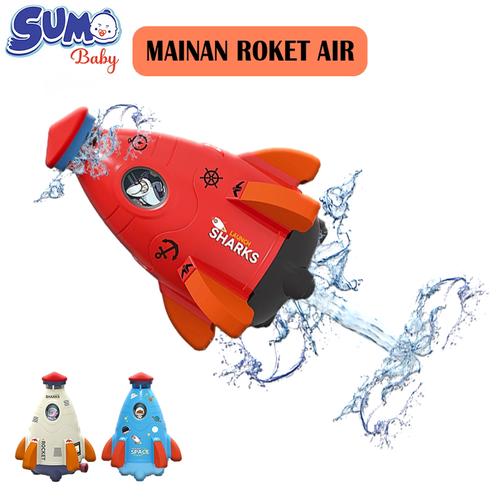 Promo Mainan Anak Roket Air Flying Water Jet Sprinkler Berputar ...