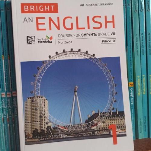 Jual BUKU BRIGHT AN ENGLISH KELAS 1 7 VII SMP ERLANGGA KURIKULUM MERDEKA - Jakarta Timur ...