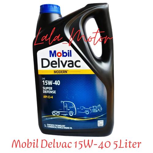 Jual Oli mobil Delvac Modern 15W-40 5liter (Oli mesin mobil Diesel ...