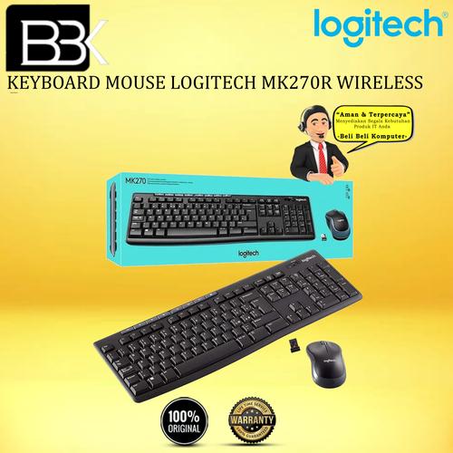 Jual KEYBOARD MOUSE LOGITECH MK270R WIRELESS - Jakarta Pusat - Beli ...
