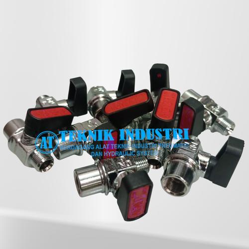 Jual Stop Kran Ball Valve Aignep Male Female 1/8 Made in Italy Kode ...