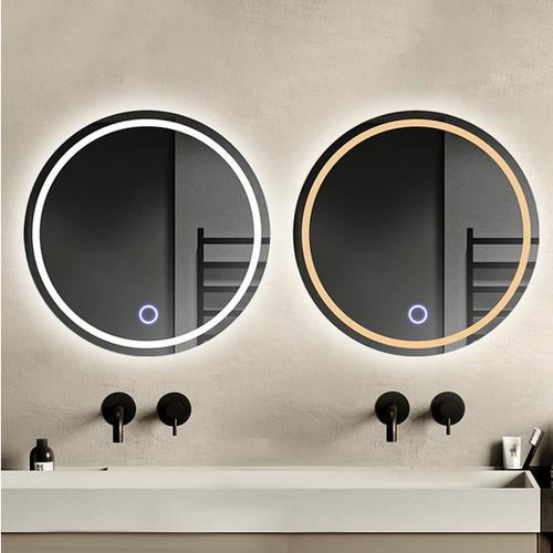 Jual Cermin Bulat LED Minimalis Strip Diameter 60cm Kaca Cermin Lampu ...