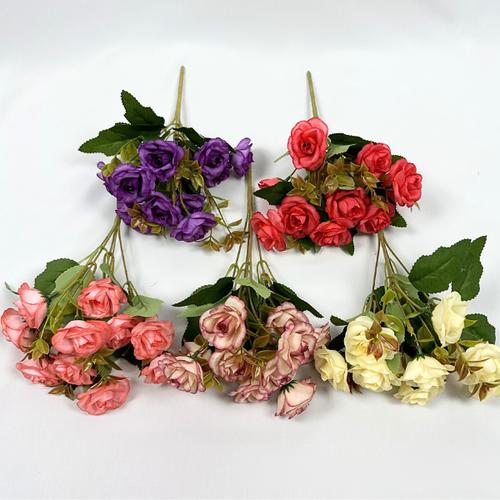 Jual Artificial Rose Bunga Mawar Palsu Single Rose Dekorasi Hias Buket ...