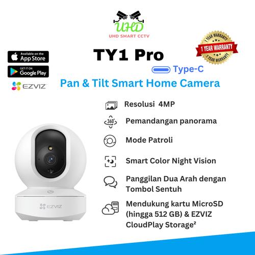 Jual EZVIZ - TY1 Pro 4Mp Smart Home Pan & Tilt Cctv IP Indoor - Jakarta ...