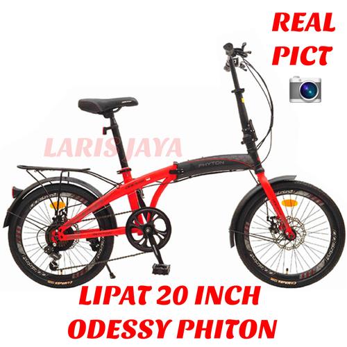 Jual Sepeda lipat odessy phyton 20 inch LIPAT 20 ODESSY PHITON 2036 ...