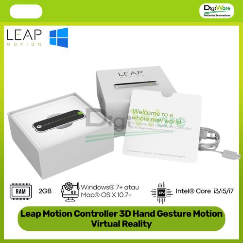Jual Leap Motion Controller 3D Hand Gesture Motion Virtual Reality - Kota Bekasi - DigiWare ...