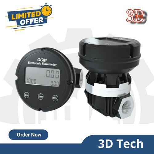 Jual FLOW METER 2 INCH OGM DIGITAL - OVAL GEAR FLOWMETER DIGITAL DN50 ...