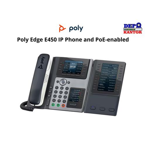 Jual Poly Edge E450 IP Phone and PoE-enabled - 3 Tahun - Jakarta Barat - Depo Kantor | Tokopedia