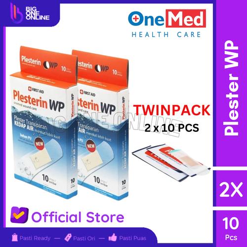 Jual OneMed Plesterin WP Waterproof, Plester Luka Transparan Kedap Air ...