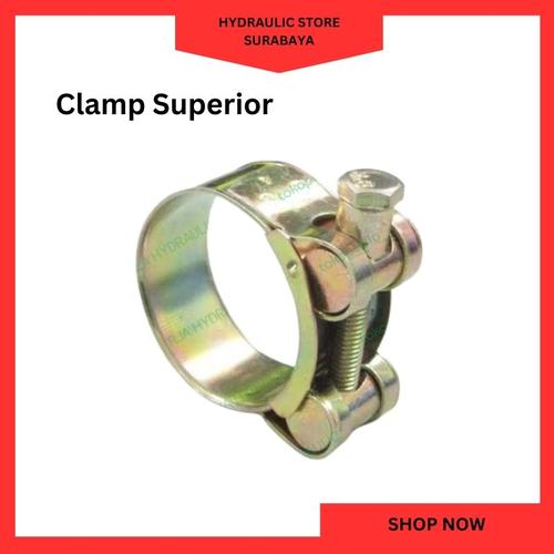 Jual Klem / Clamp Superior Carbon Stell / Heavy Duty Hose clamp 64-67 ...