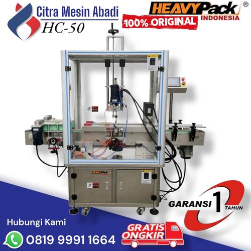 Jual Mesin Capping Segel Press Botol Plastik Otomatis HC-50 HEAVYPACK ...