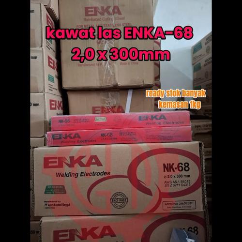 Jual [NEW] KAWAT LAS LISTRIK 2,0MM WELDING ELECTRODES ELEKTRODA ENKA NK 68 - Kab. Tangerang ...