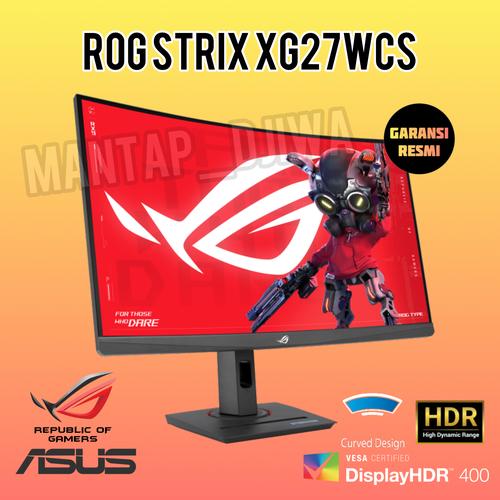 Jual Asus Gaming Monitor ROG Strix XG27WCS 27" inch Curved 180Hz 1ms ...