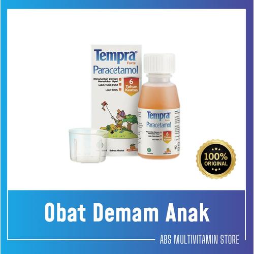 Jual Tempra Forte Rasa Jeruk Sirup 60 ml - Paracetamol Sirup obat demam ...