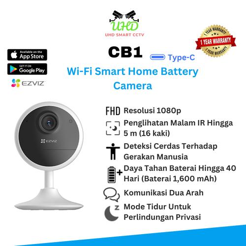 Jual EZVIZ - CB1 2Mp Wi-Fi Smart Home Battery Camera Cctv Indoor - Jakarta Barat - UHD Smart ...