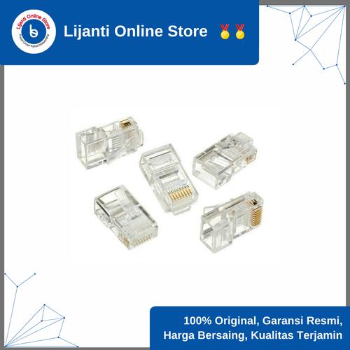 Jual KONEKTOR LAN COMSCOPE RJ.45/ RG.45/ CONNEKTOR PIN RJ.45 CAT 5E ...