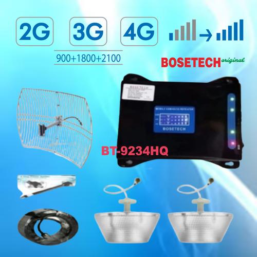 Jual BOOSTER PENANGKAP JARINGAN SIGNAL SINYAL HP TRIBAND 2G 3G 4G LTE 2 WAY GRID KENBOTONG ...