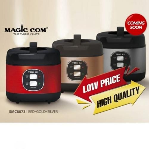 Jual Yong Ma Magic Com SMC-8073 Rice Cooker 3D Heating Body Stainless ...