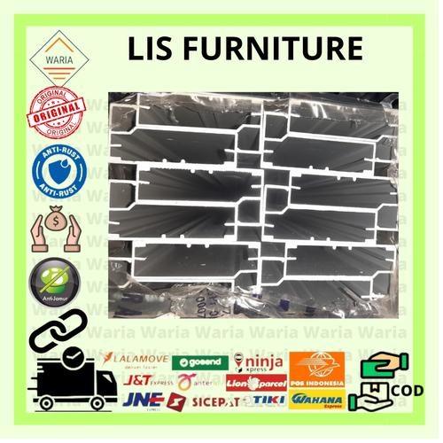 Jual Lis Furniture / Profil Lis Bingkai Frame Kaca dan Acp Lemari ...